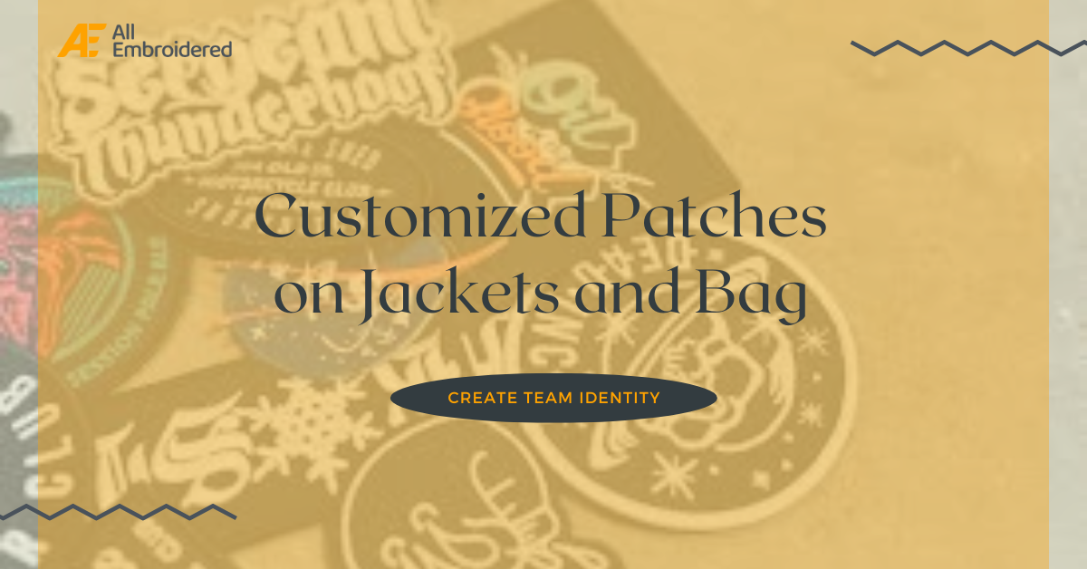 Unique Ideas for Using Customized Patches on Jackets and Bag - All ...