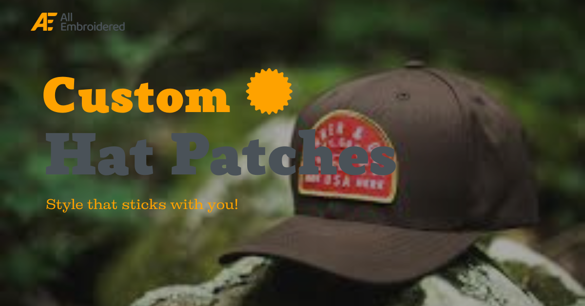 Create Your Own Signature Look with Custom Hat Patches - All Embroidered