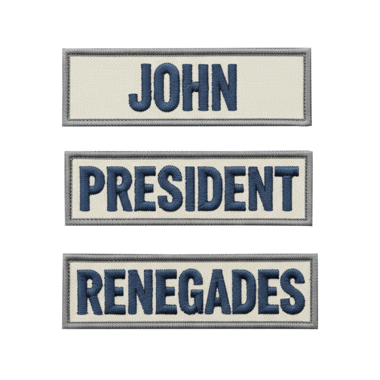 Custom Jacket Patches | Personalized Embroidered & Printed Patches
